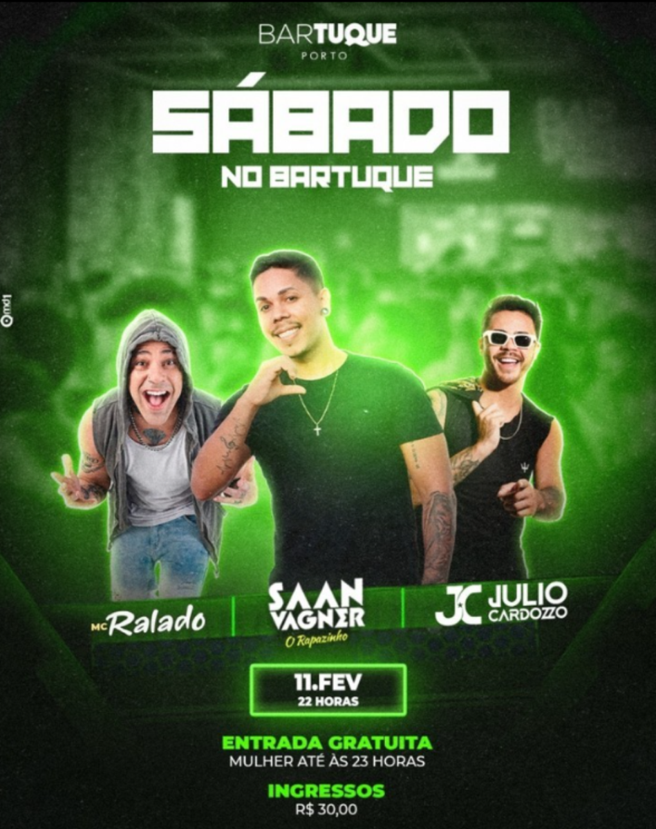 Mc Ralado, Saan Wagner & DJ Julio Cardozo